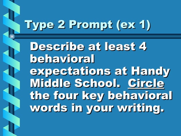 Collins Type 1 & 2 Writing | PPT
