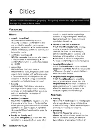 Collins Vocabulary for IELTS | PDF