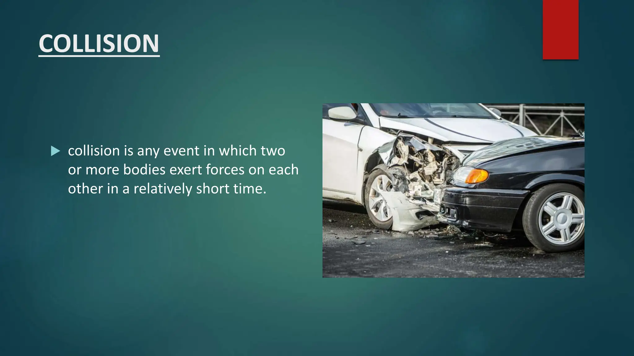 Collision Model aman pptx vehicle collision model | PPT