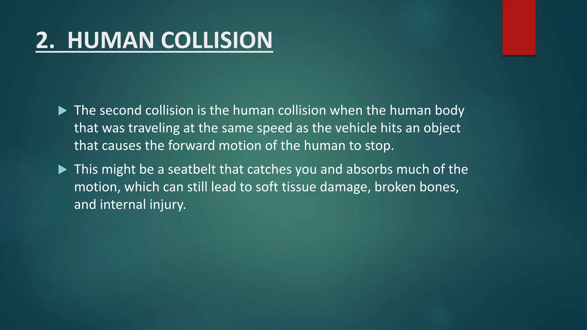 Collision Model aman pptx vehicle collision model | PPT