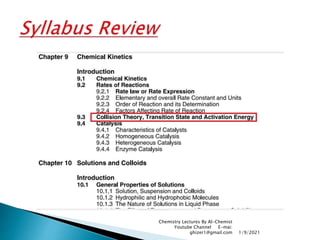 Collision and Transition State Theory | PPTX