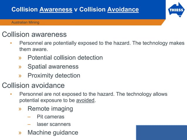 Collision awareness systems another defence | PPT