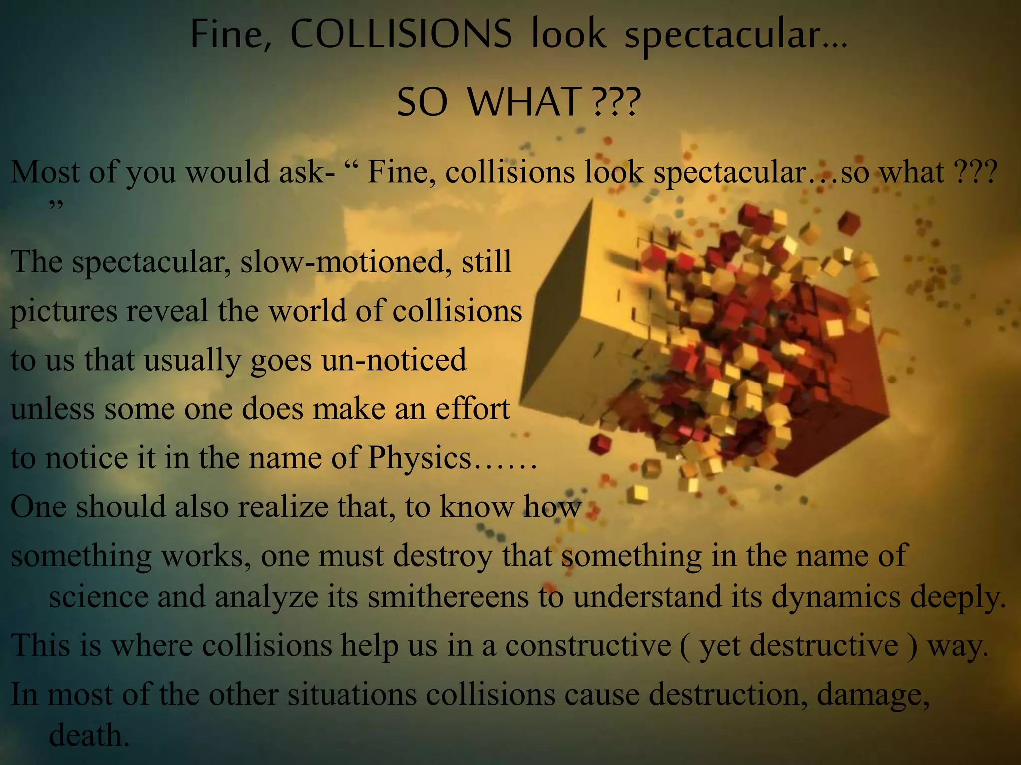Collisions | PPTX