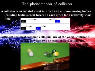Collisions | PPTX