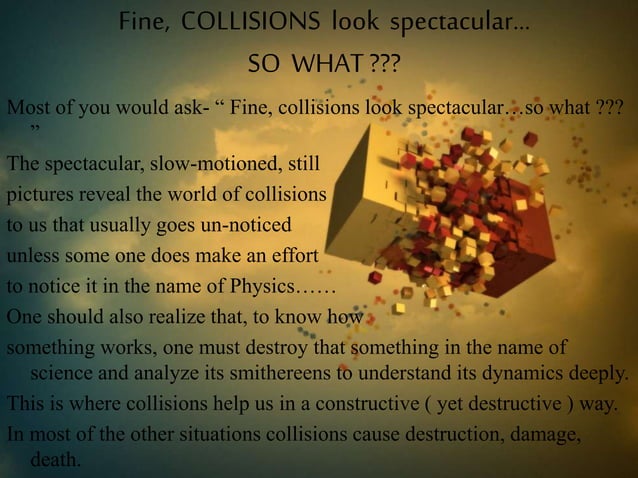 Collisions | PPTX