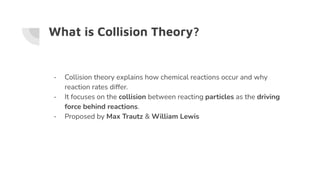 Collision Theory and Reaction Rate PowerPoint | PPT