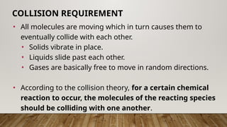 COLLISION THEORY.powerpoint presentation | PPTX