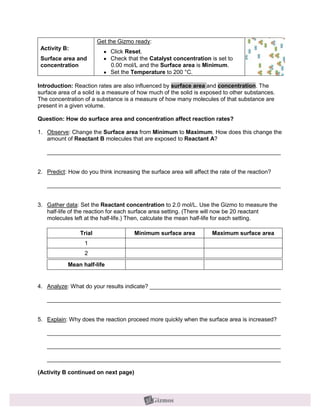 Collision theory student guide | DOCX