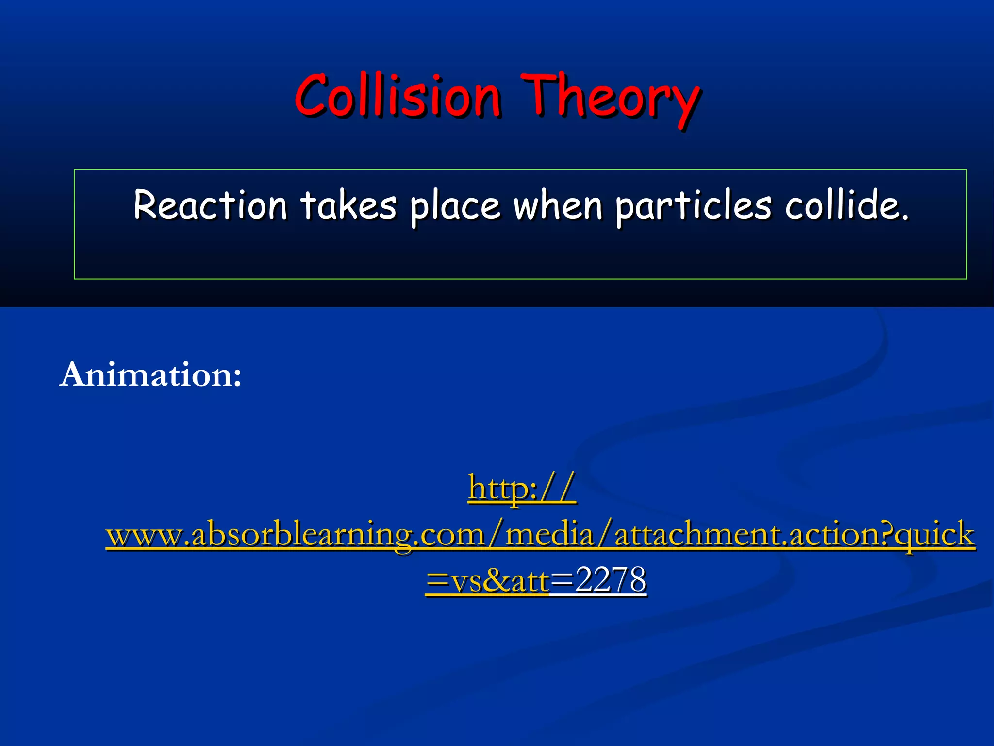 Collision theory v2 | PPT