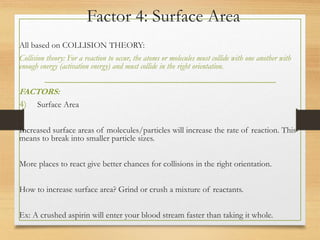 (ENZYME KINETICS)Collisn theory | PPT