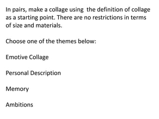 Colllage lesson 1. | PPTX