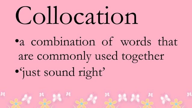 Collocation | PPTX