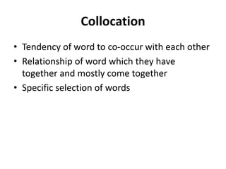Collocation | PPT