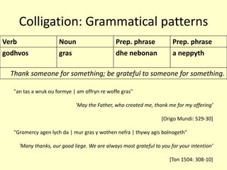 Collocation and multi word lexemes | PDF