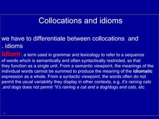 Collocation by mahmoud abu qarmoul | PPT