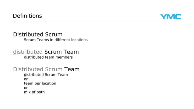 Collocation In Distributed Scrum Teams Lessons Learned Ppt