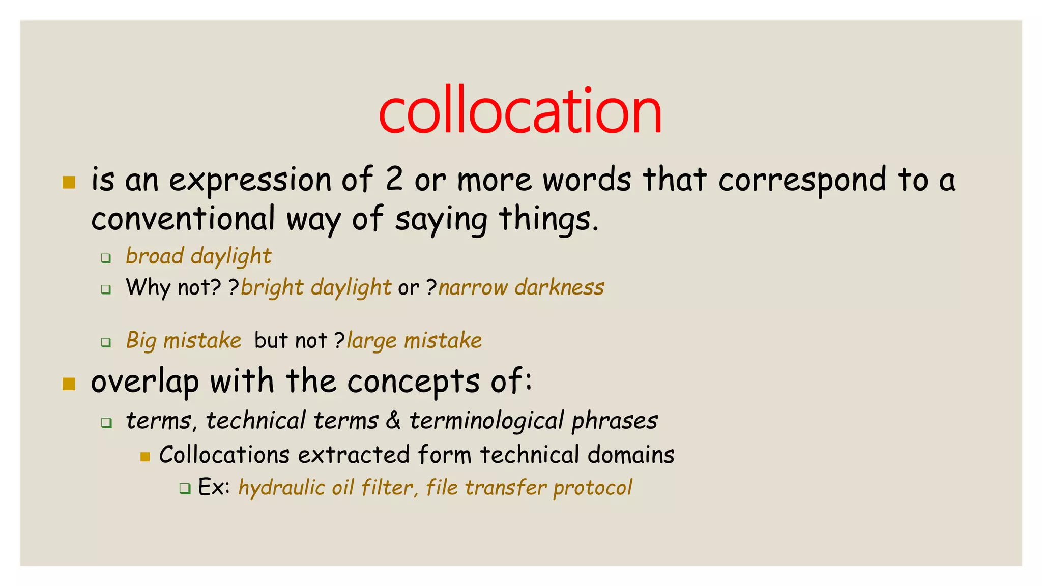 Collocations | PPSX