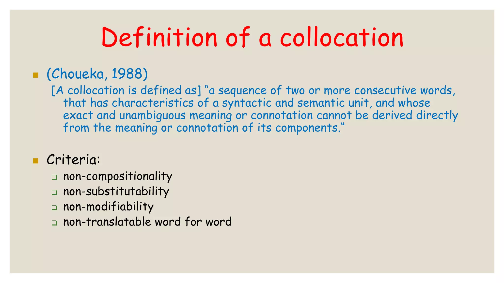 Collocations | PPSX
