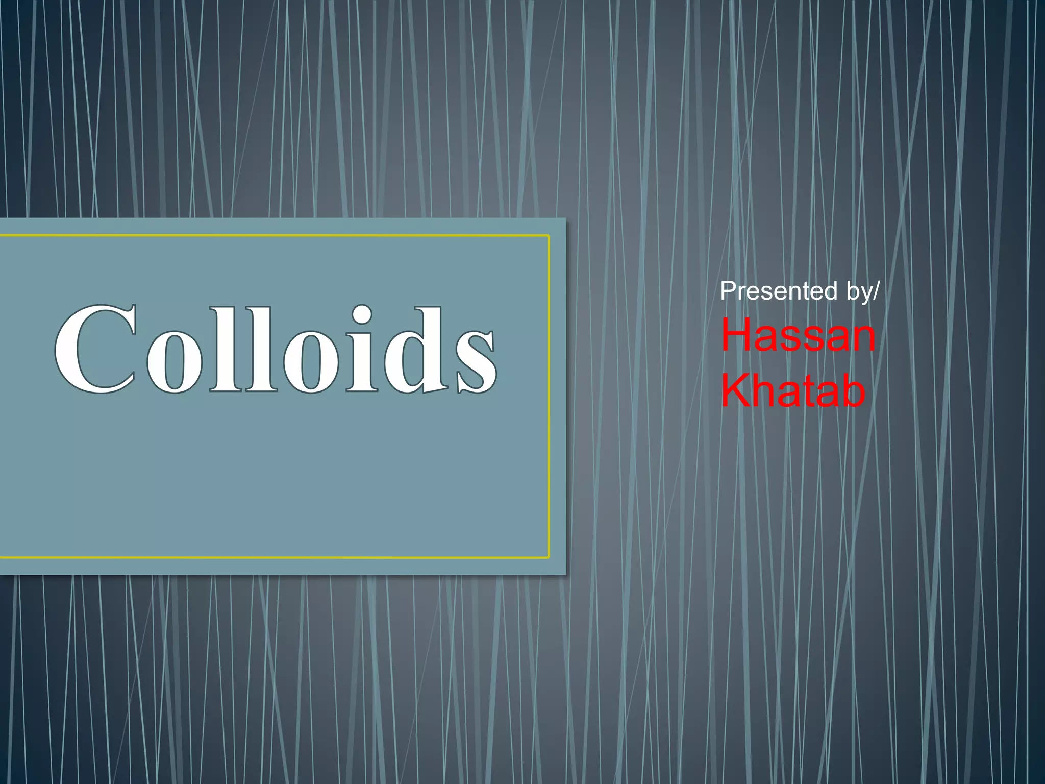 Colloid | PPT