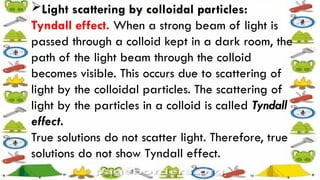 SCIENCE 6-LESSON PRESENTATION-COLLOID-Wk3.pptx | Chemistry | Science