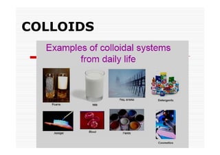 Colloid Examples