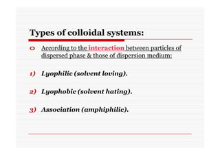 Colloidal disp[1] ppt [compatibility mode] | PDF