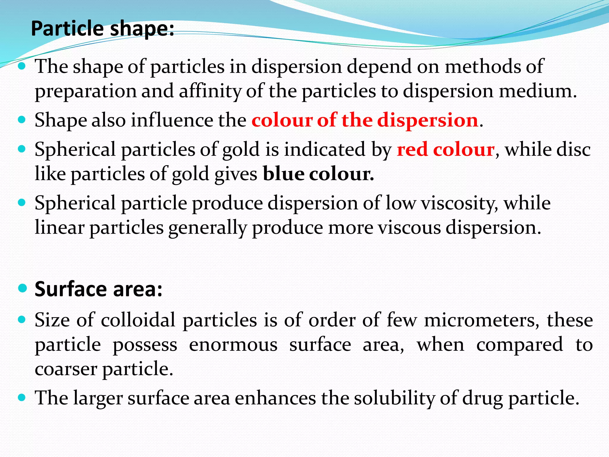 Colloidal dispersion | PPTX