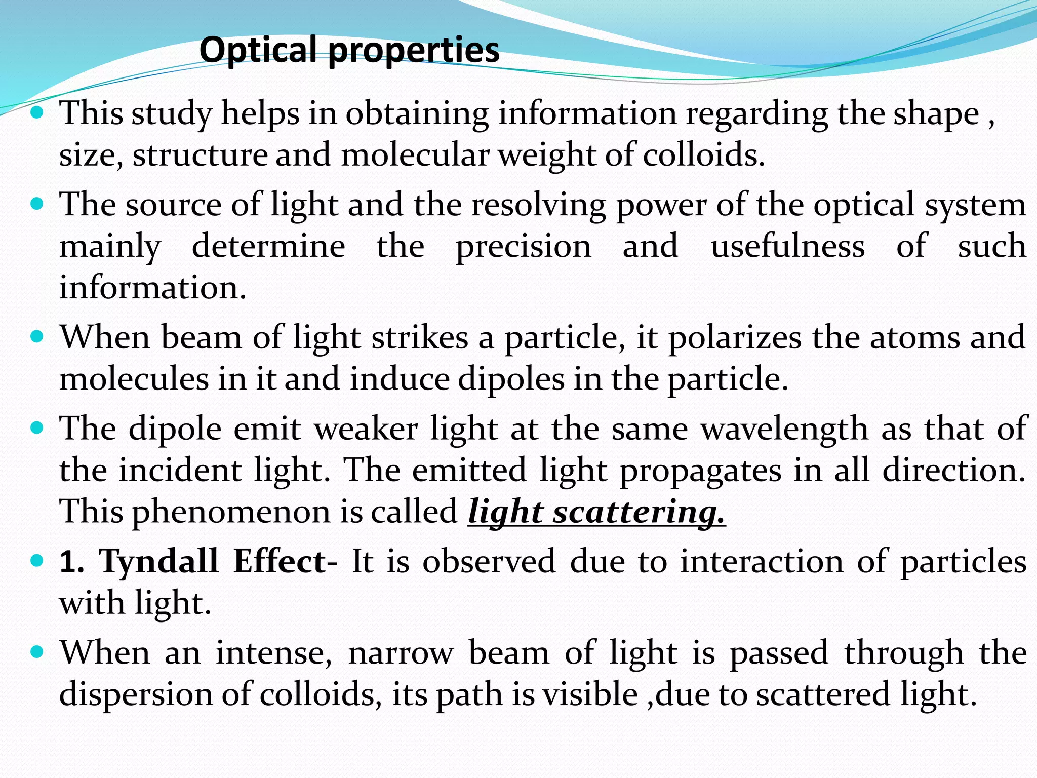 Colloidal dispersion | PPTX