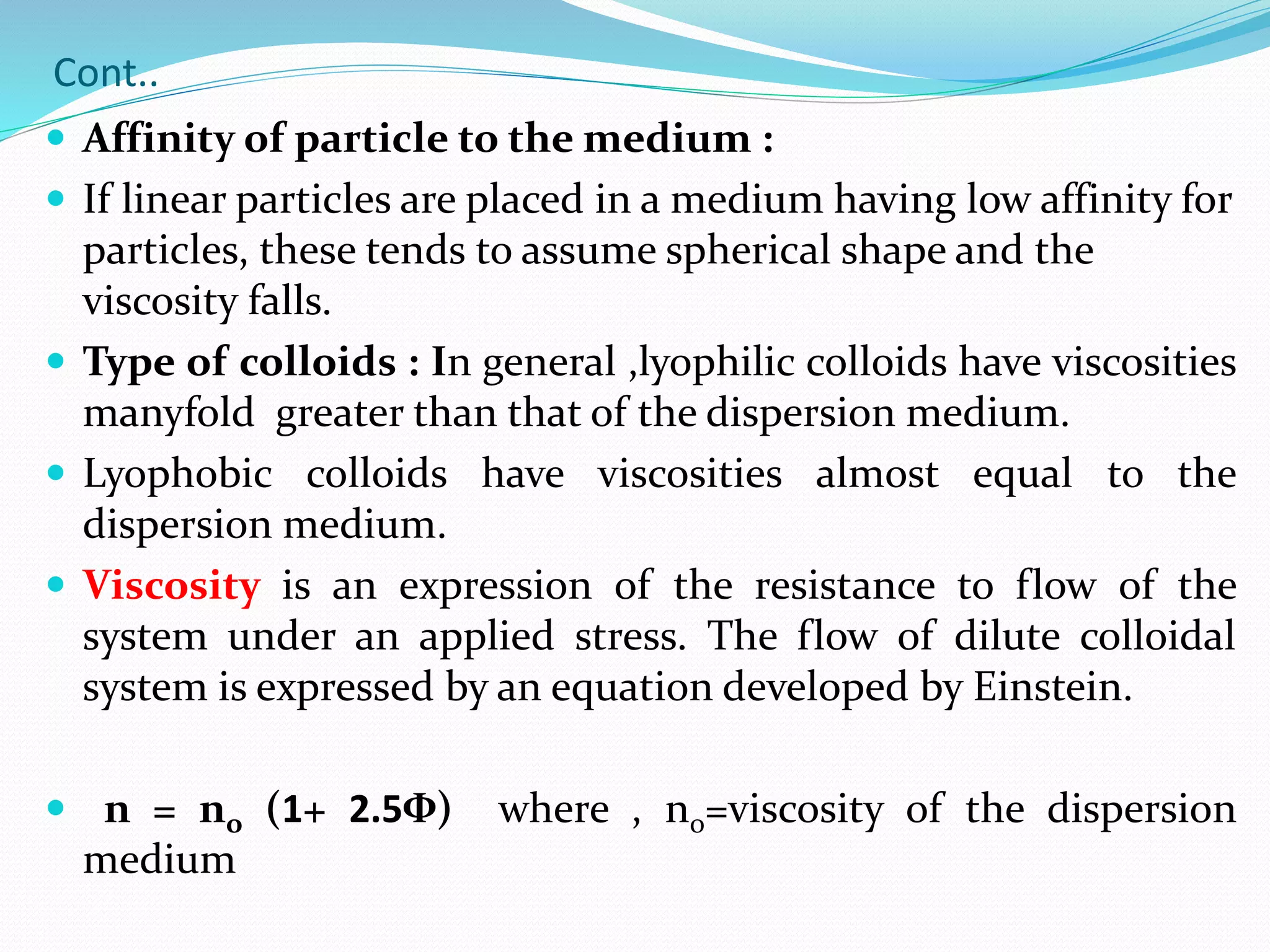 Colloidal dispersion | PPTX