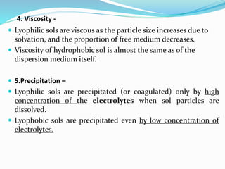 Colloidal dispersion | PPTX