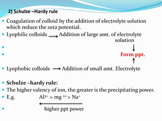 Colloidal dispersion | PPTX