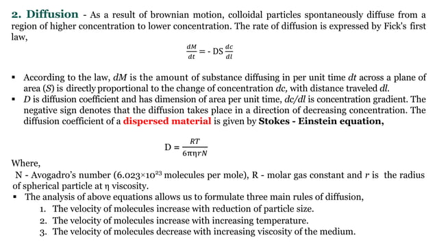 Colloidal Dispersion, Its Types and Method of Preparation | PPTX ...
