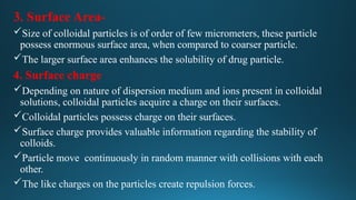 Colloidal Dispersion in Physical Pharmaceutics 2nd | PPTX