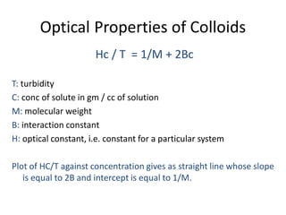 Colloidal dispersions pdf | PPT