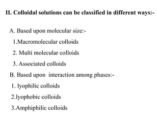 Colloidal dispersion system | PPTX