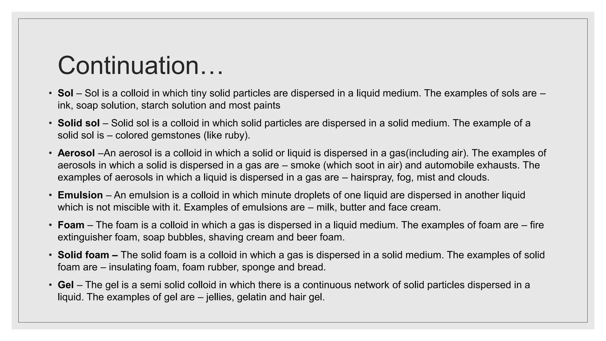 Colloidal solutions | PPTX