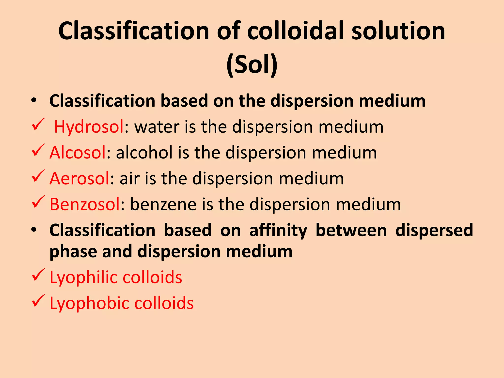 Colloidal state | PPTX