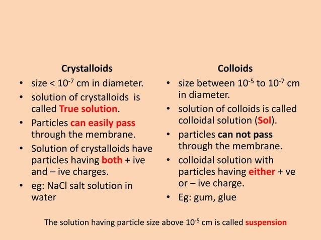 Colloidal state | PPTX | Chemistry | Science