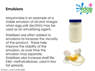 Colloidal system in food | PPT
