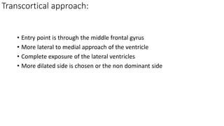 Colloid cyst pre operative session | PPTX