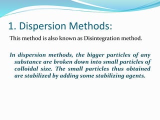 Colloids for 10+2+3 level | PPTX