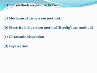 Colloids for 10+2+3 level | PPT