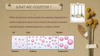 Colloids | PPT