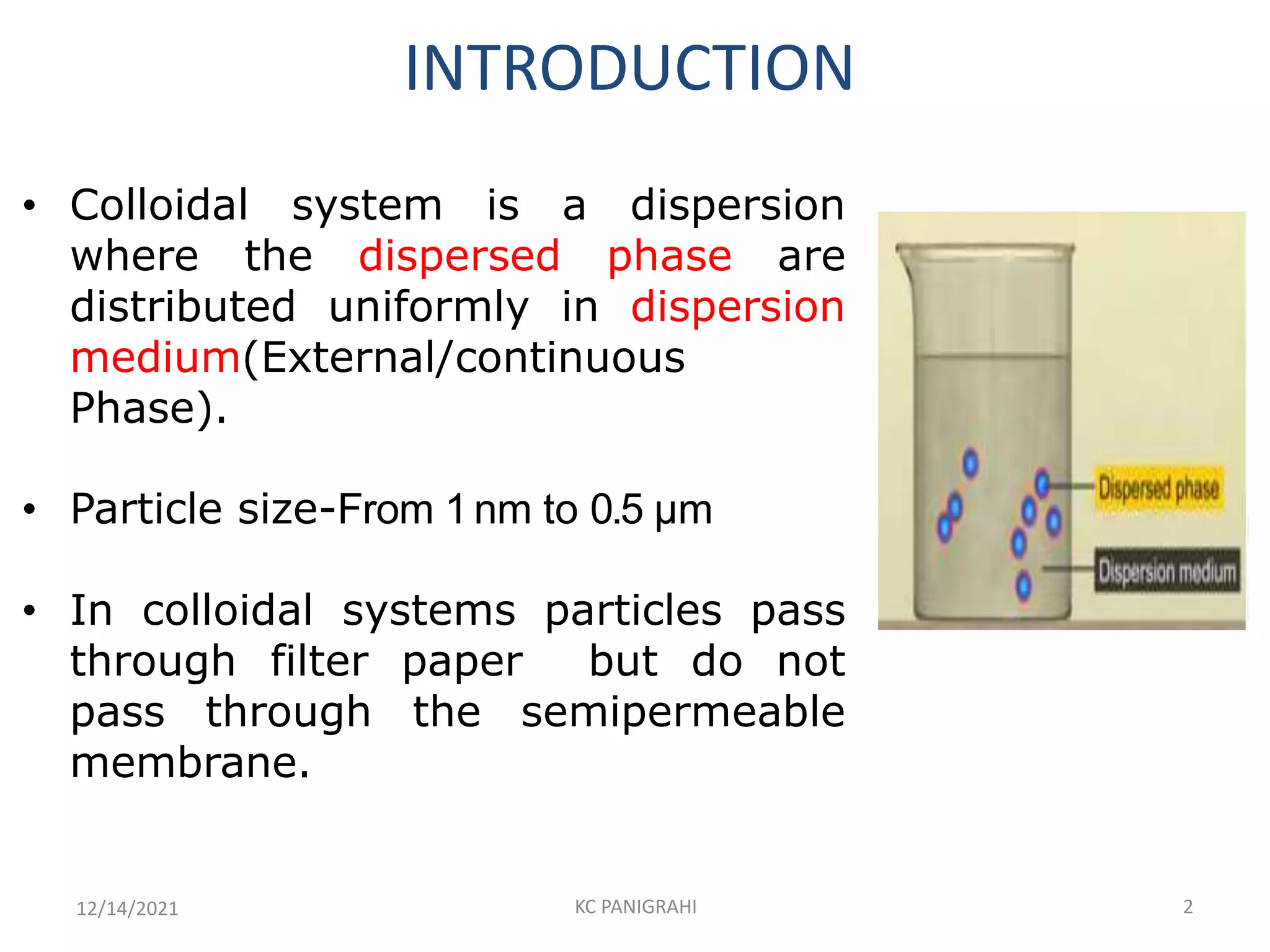 Pharmaceutical Colloidal Dispersion | PPTX