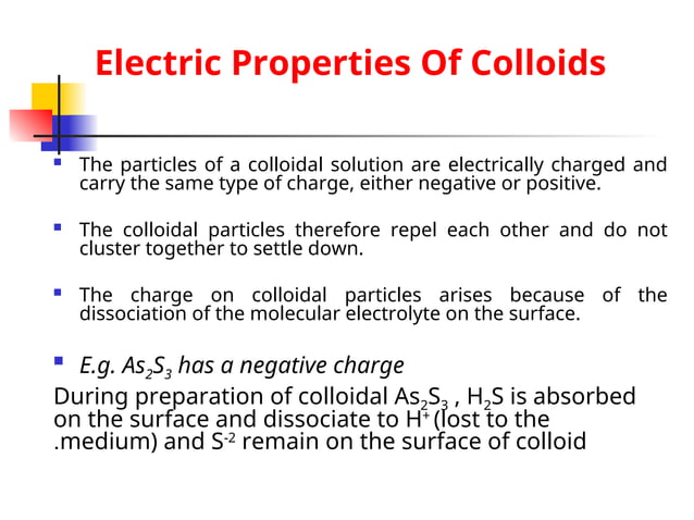 COLLOIDS what is colloids what is the uses of colloids | PPT