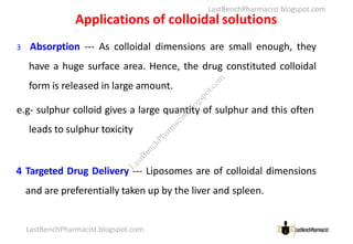 Colloids : A Detailed Explanation -Lecture-12 | PPT