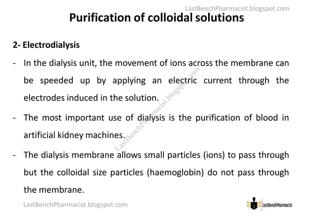 Colloids : A Detailed Explanation -Lecture-12 | PPT
