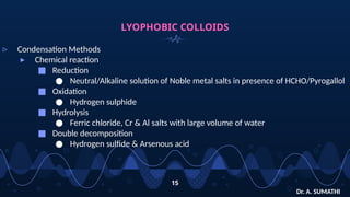 Colloids - Part 1a_Dr. A. Sumathi_B.Pharm | PPTX