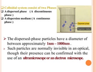 Colloids | PPTX