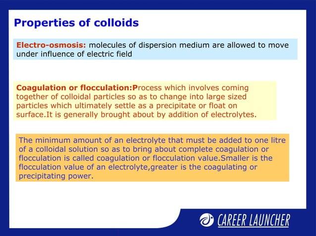 Colloids and surface chemistry | PPT